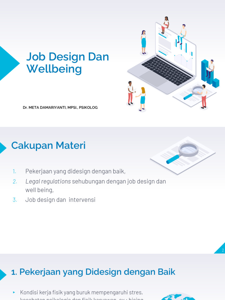 Job Design Dan Well Being | PDF