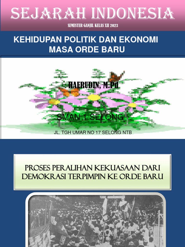 Latar B. Orba Dan Kebijakannya | PDF