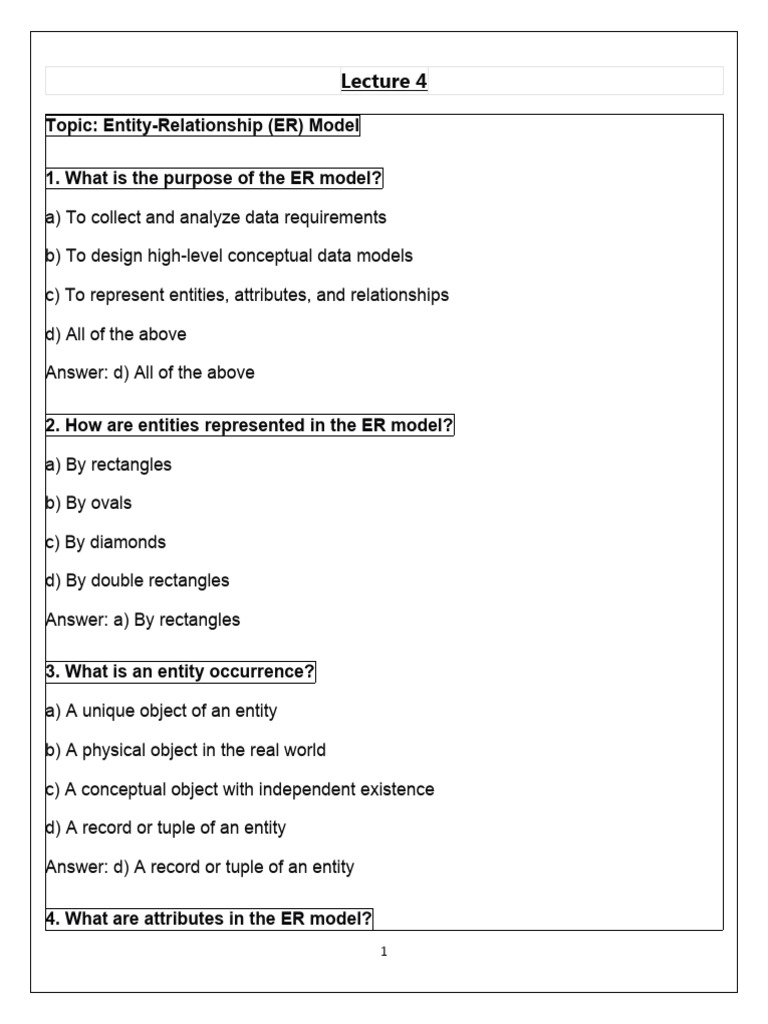 LEC- 4 MCQ | PDF | Information Retrieval | Computing