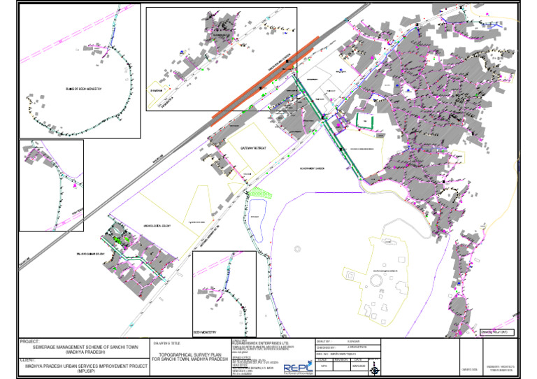 1-Sanchi Survey plan | PDF