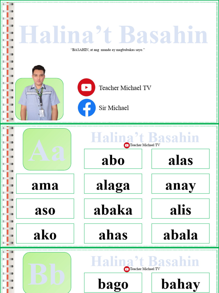 Filipino Reading for Beginners | PDF