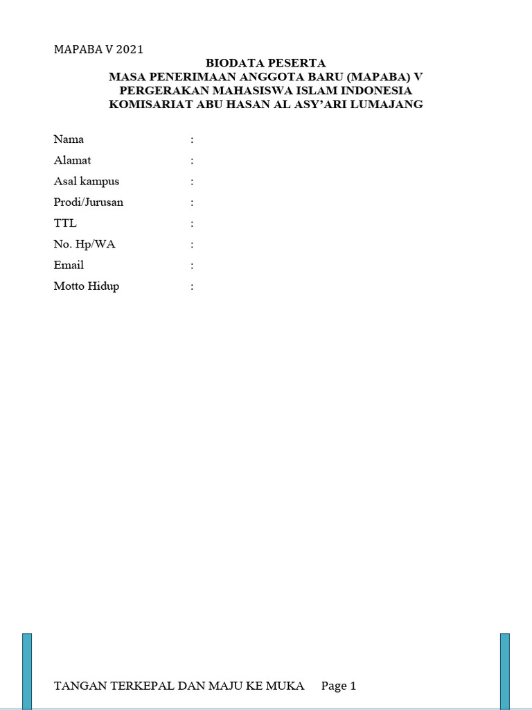 Modul Perfect (A4) Fix | PDF