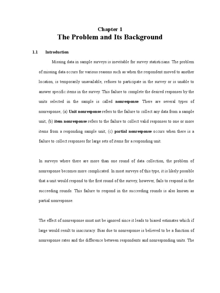 Chapter 1 | PDF | Statistics | Research Methods