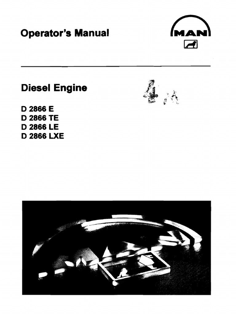 MAN - D2866E - TE - LE - LXE - Operating Manual | PDF | Pump | Internal ...
