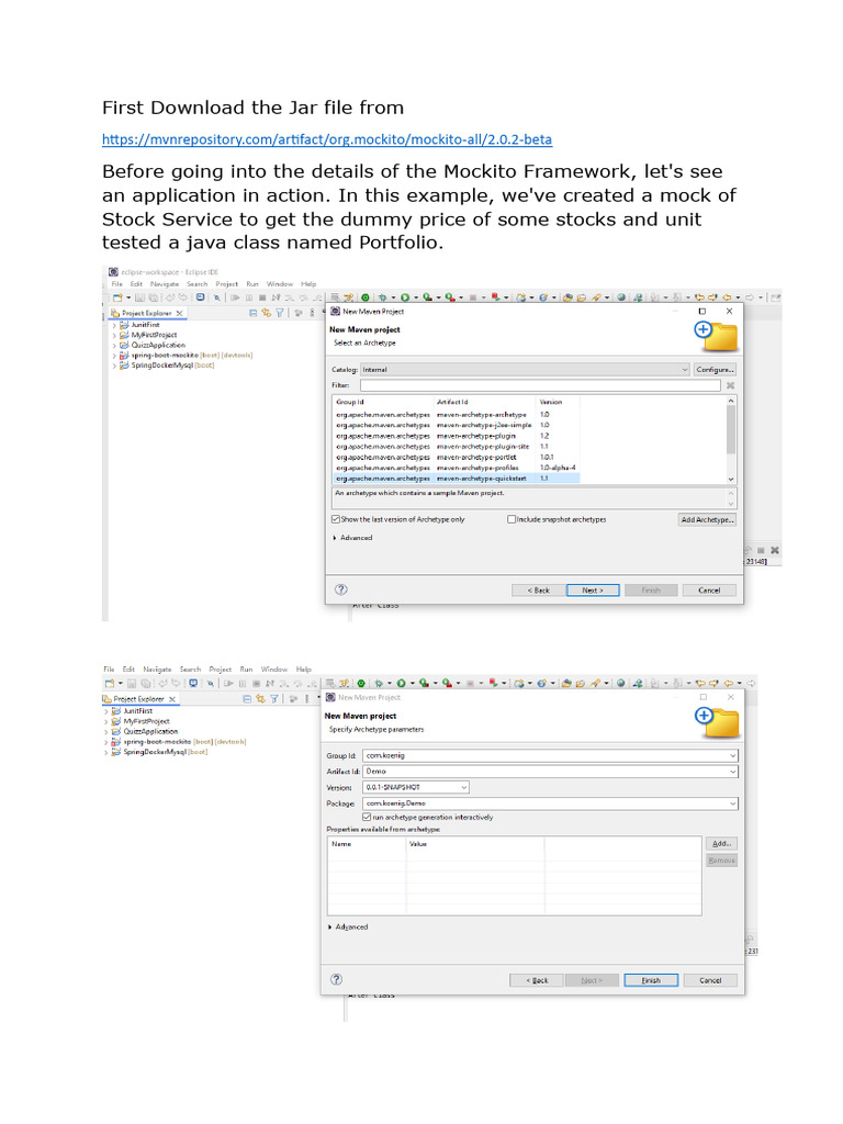 Mockito Example | PDF | Software Development | Computing