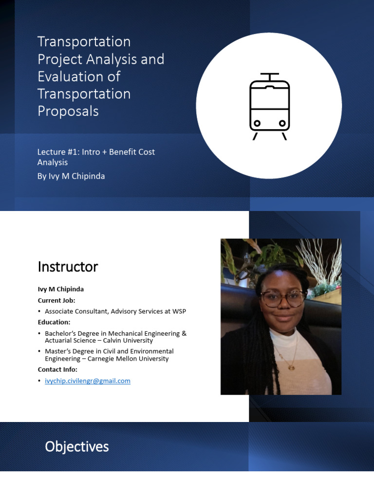 Transportation Proposal Evaluation | PDF | Cost–Benefit Analysis ...