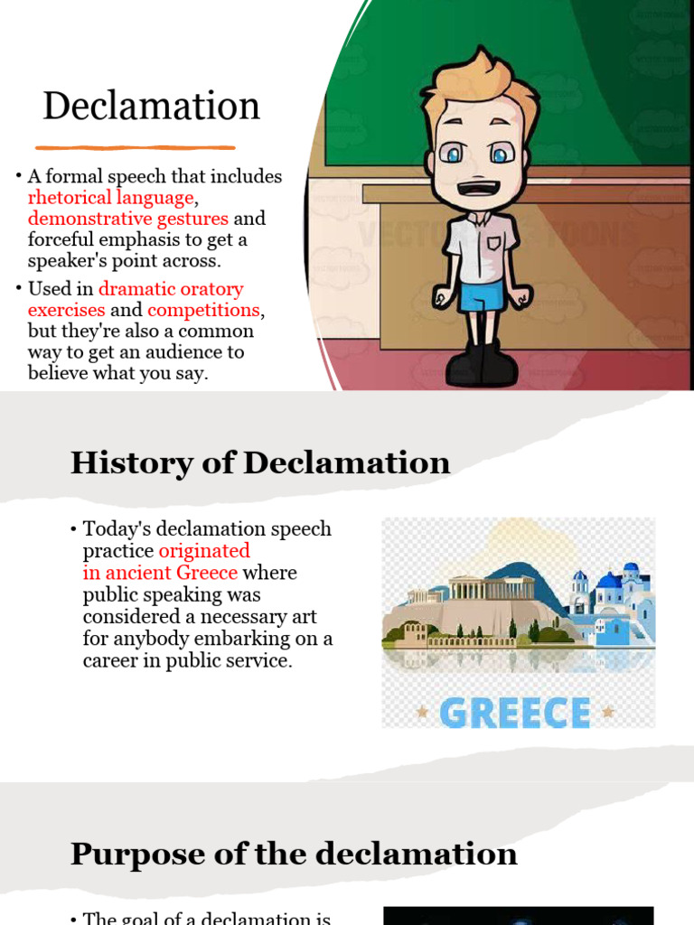 Understanding Declamation Techniques | PDF | Public Speaking | Philology