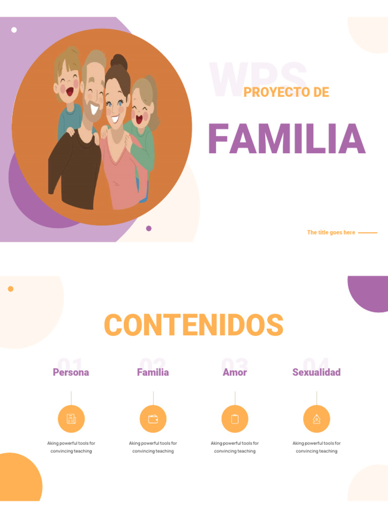Proyecto de Familia | PDF | Familia | Amor