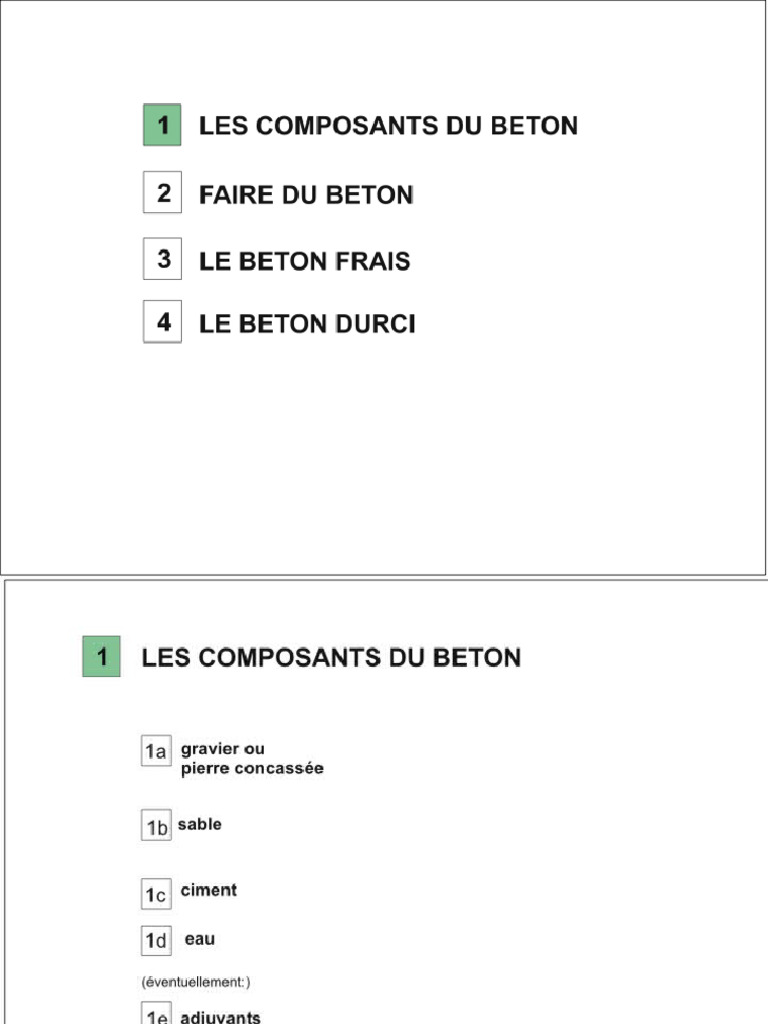 2 Composition Du Beton | PDF