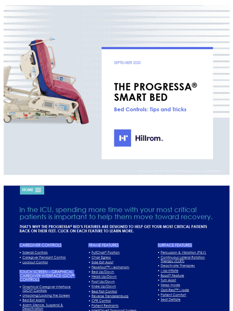 APR125102-EN-r1_Progressa_Bed-Controls_Presentation_LR Operator | PDF ...