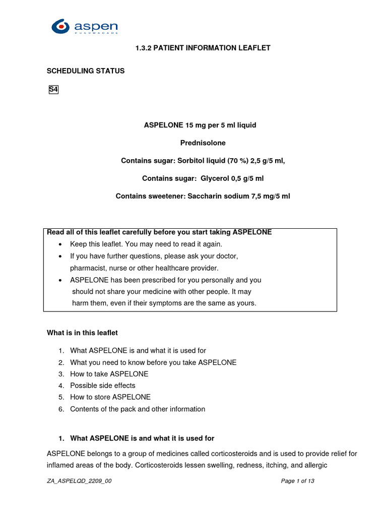 Medicamentos 15mg - ML Liq ZA ASPELQD 2209 00 EPIL 2022.09.19 | PDF ...