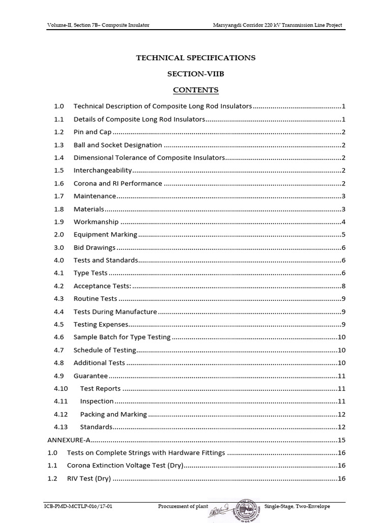 Section-7B-Composite Insulator | PDF | Insulator (Electricity) | Fibre ...