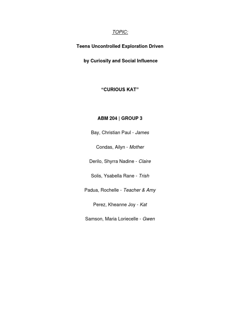 Final Script Download Free Pdf Happiness Adolescence