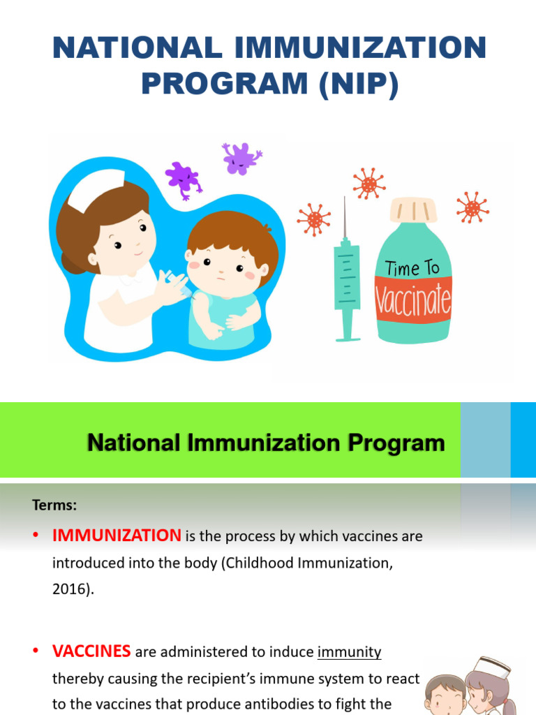 National Immunization Program | PDF | Antibody | Vaccines