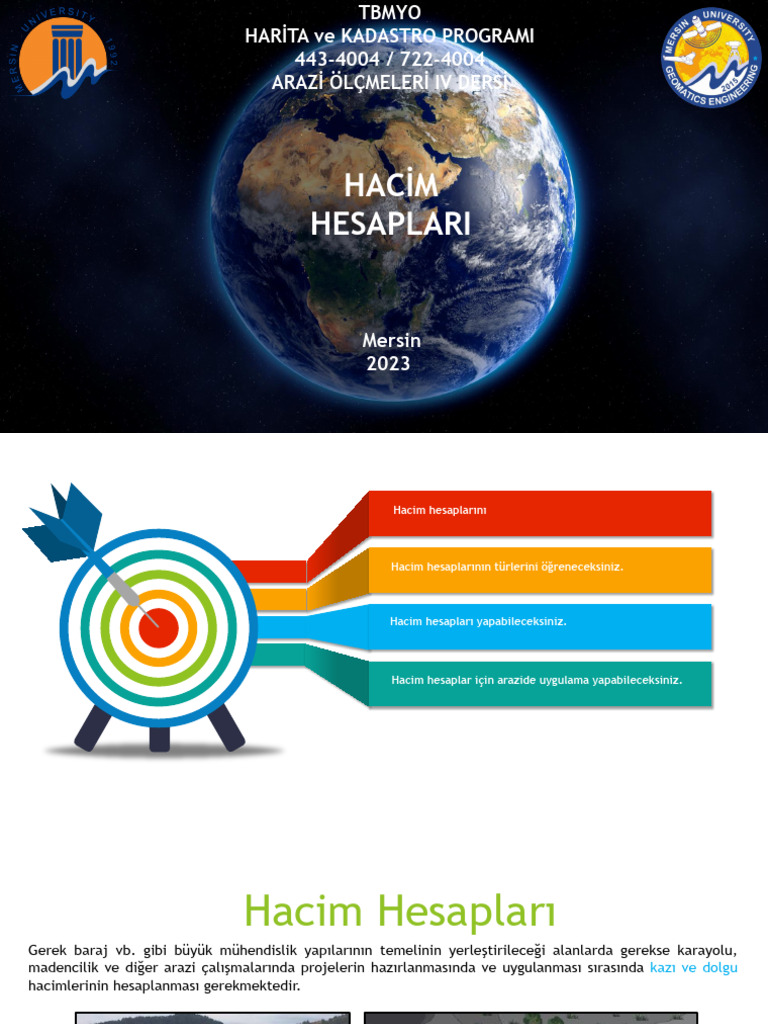 4 - Hacim Hesabı | PDF