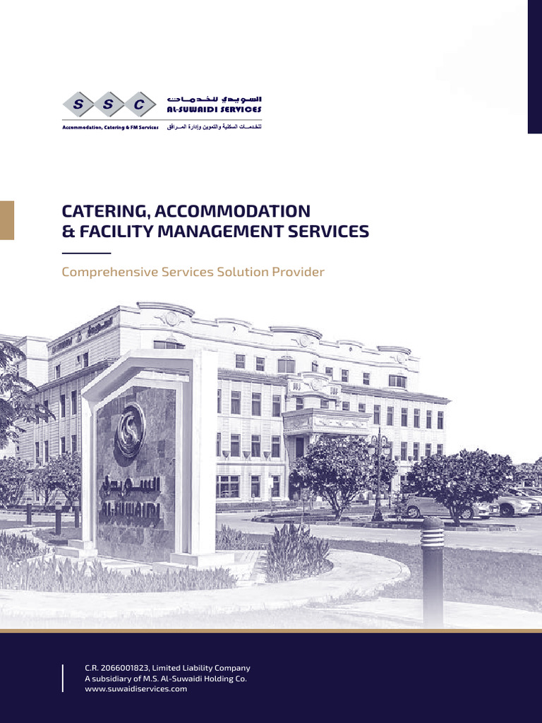 Catering and Accommodation Brochure | PDF | Iso 9000 | Business