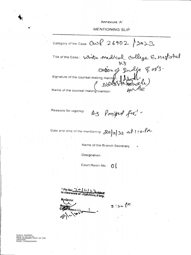 CWP 26902 2023 Paper Book | PDF | Medical Education | Public Law