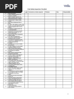 Locker Room Inspection Checklist | PDF