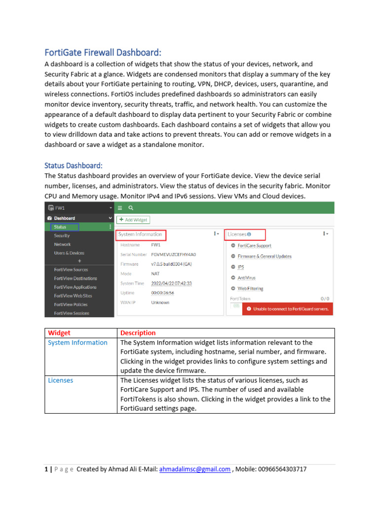 14 Dashboard | PDF | Computer Network | Ip Address