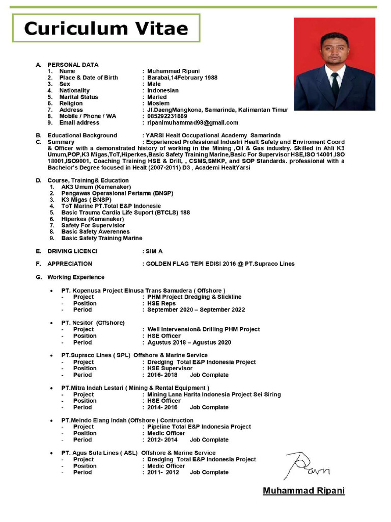 M.Ripani HSE Mining | PDF