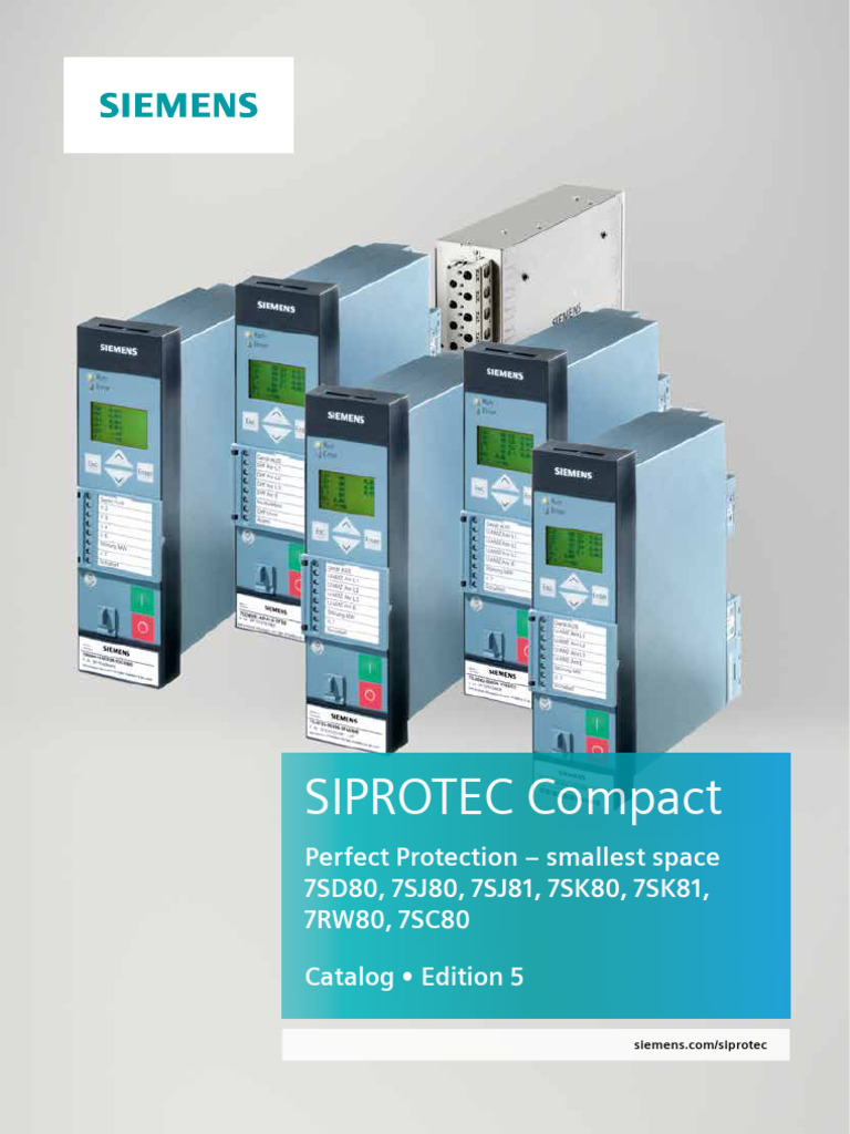 SIPROTEC Compact Protection Catalog | PDF | Ethernet | Automation