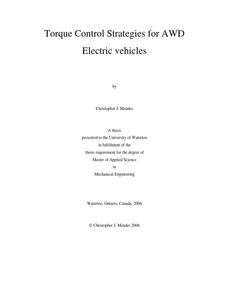 Thesis For Formatting Review - Revised | PDF | Hybrid Electric Vehicle ... Thesis For Formatting Review - Revised | PDF | Hybrid Electric Vehicle ...