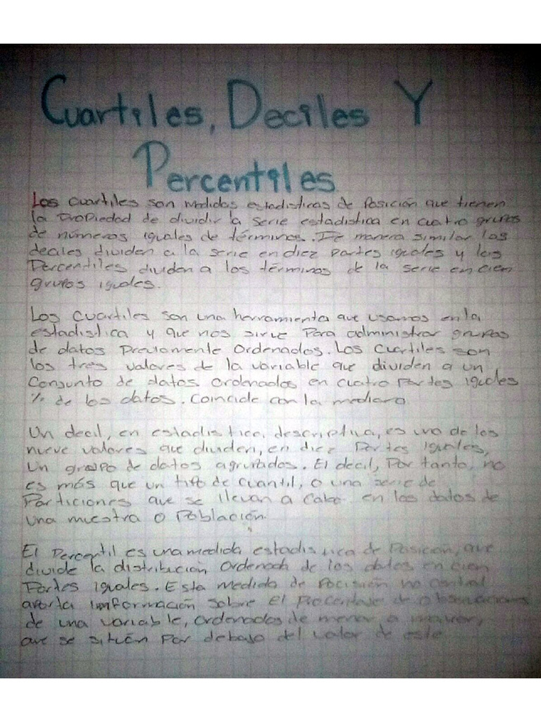 Cuartiles | PDF