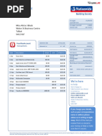 Nationwide FlexAccount Statement Guide | PDF | Overdraft | Cash