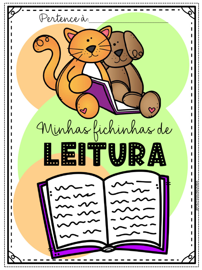 Minhas Fichinhas de Leitura @professoradobia | PDF