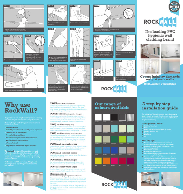 HPS RockWall IInstallation Guide NOV 2023 V2 40r0bu | PDF | Sheet Metal ...