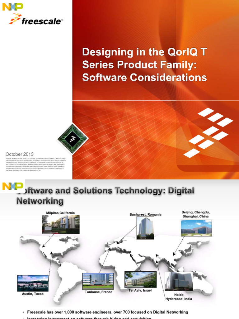 DWF13 Designing QorIQ Software SanJose | PDF | Operating System | Application Software