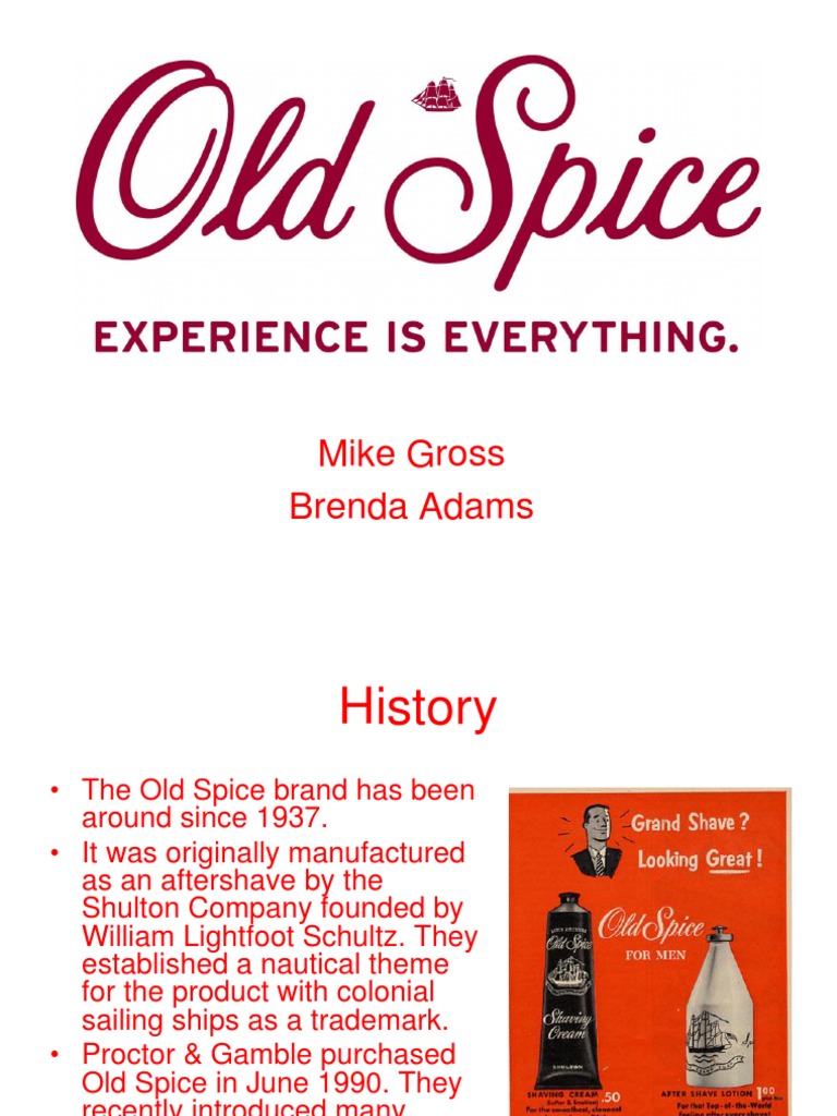 Old Spice: A Legacy of Branding Since 1937 | PDF | Brand | Communication