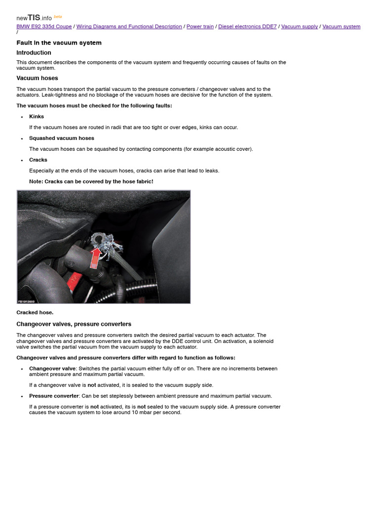 Fault in The Vacuum System | PDF | Valve | Vacuum