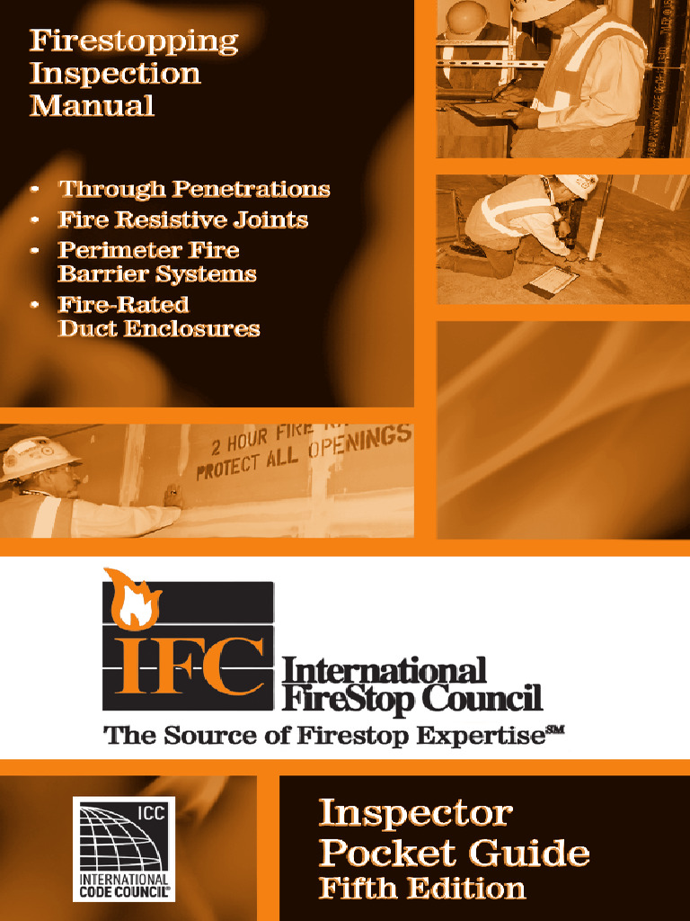 Firestopping Inspection Guidelines | PDF | Duct (Flow) | Construction Law