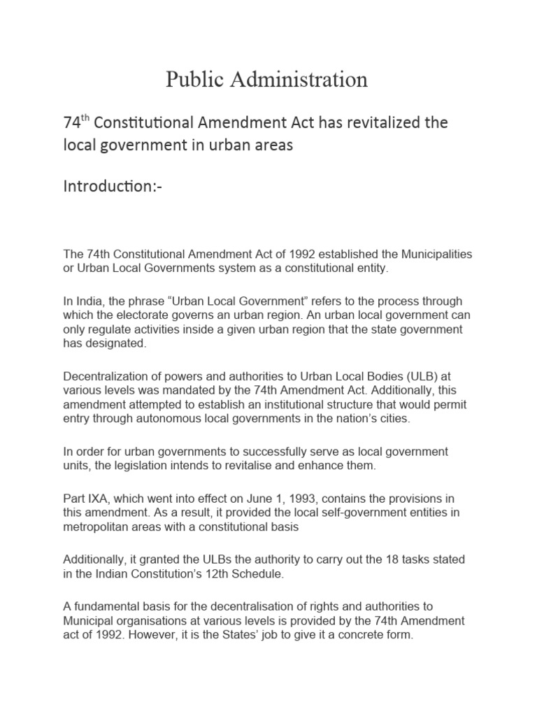 74th amendment | PDF | Justice | Crime & Violence