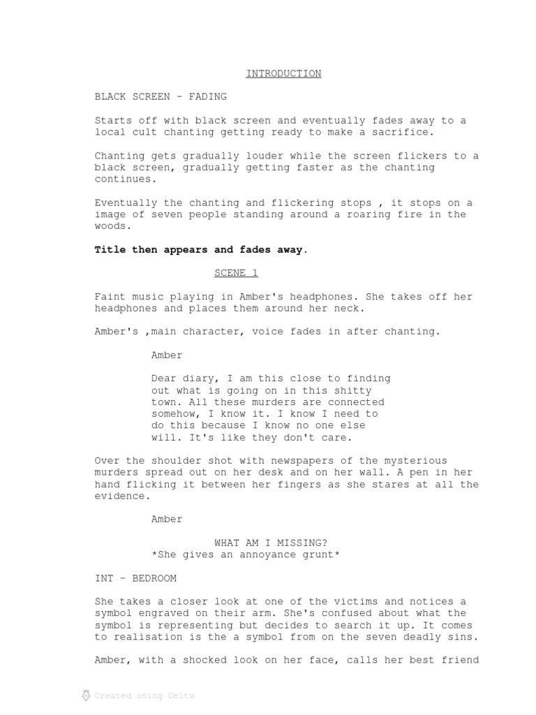 script my project | PDF