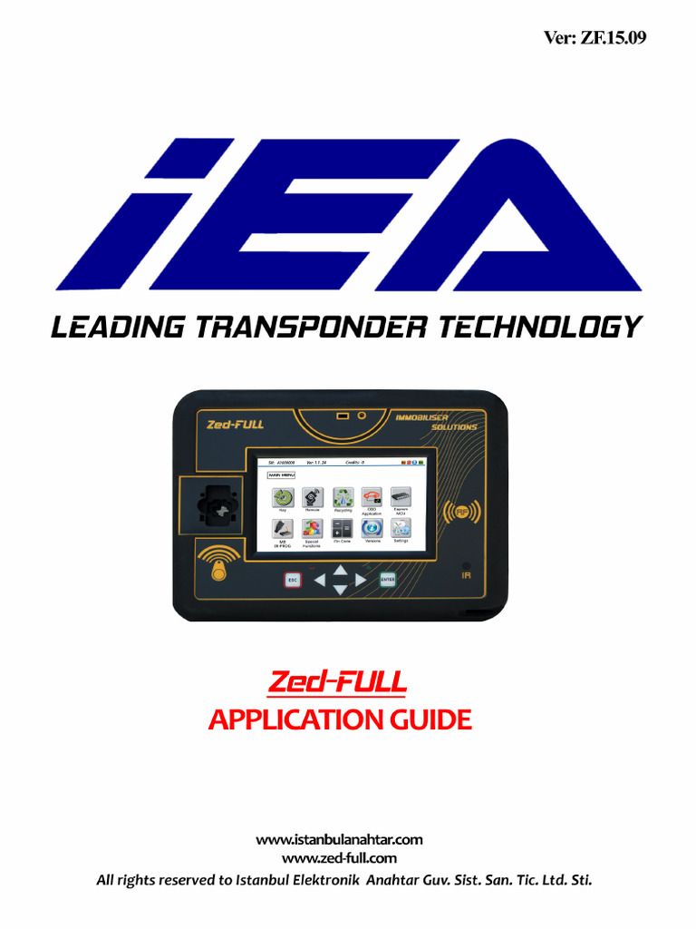 Zed-FULL Vehicle Programming Guide | PDF | Dodge | Chevrolet