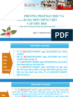 ĐỔI MỚI PHƯƠNG PHÁP DẠY HỌC VÀ ĐÁNH GIÁ MÔN TIẾNG VIỆT | PDF