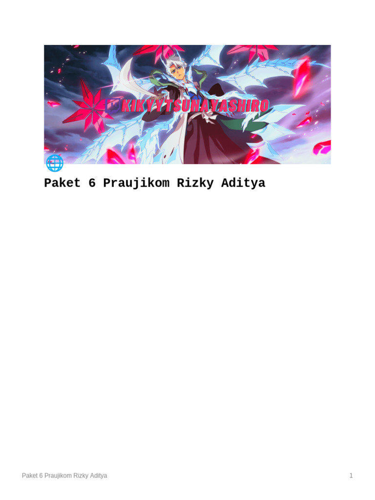 Paket 6 Praujikom | PDF | File Transfer Protocol | Secure Shell