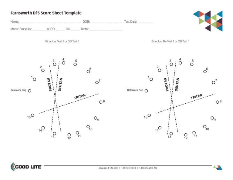 GO FarnsworthD15ScoreSheet | PDF