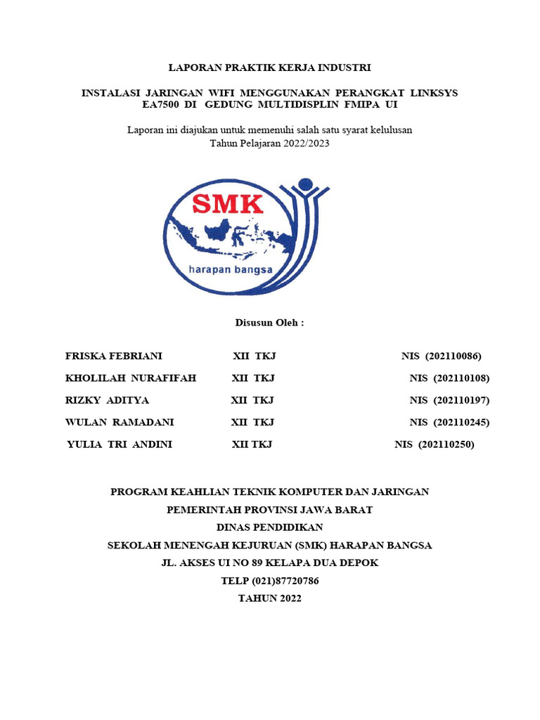 Laporan PKL FMIPA UI Revisi 3 | PDF | Seni | Teknologi & Rekayasa