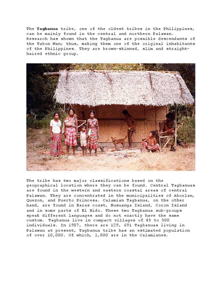 The Tagbanua Tribe | Rituals | Religion And Belief