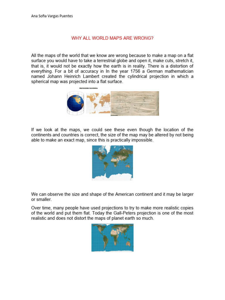 Why All World Maps Are Wrong | PDF | Social Science | Travel