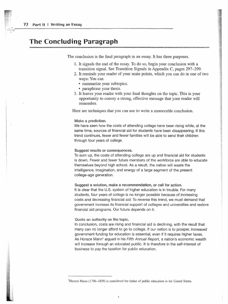 Meeting 6-Concluding Paragraphs | PDF
