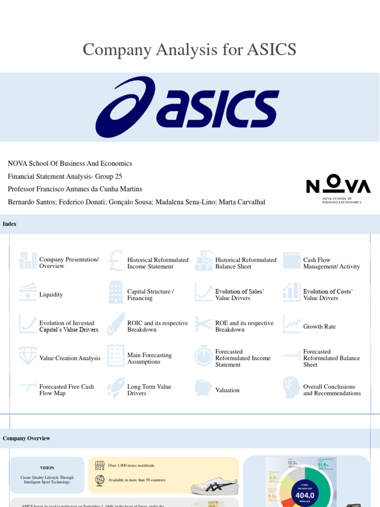 ASICS_Company_Analysis | PDF | Leverage (Finance) | Debt
