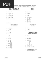 Formula List Physic SPM PDF | PDF
