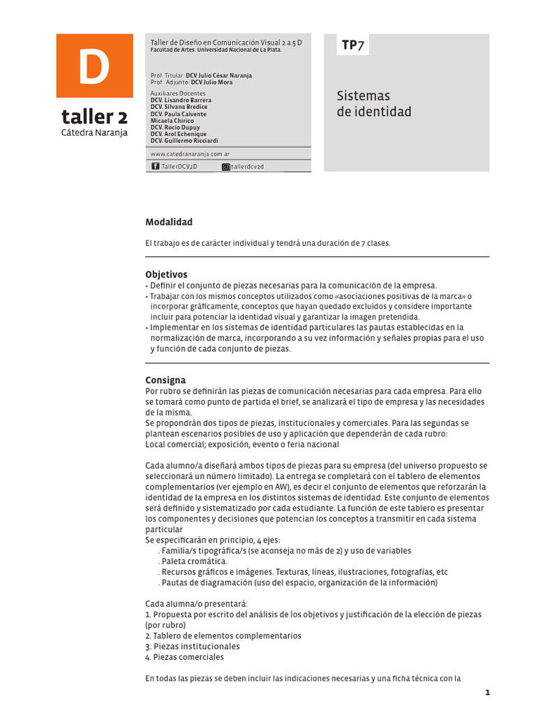TP7 TP7: Sistemas de Identidad | PDF | Diseño de página