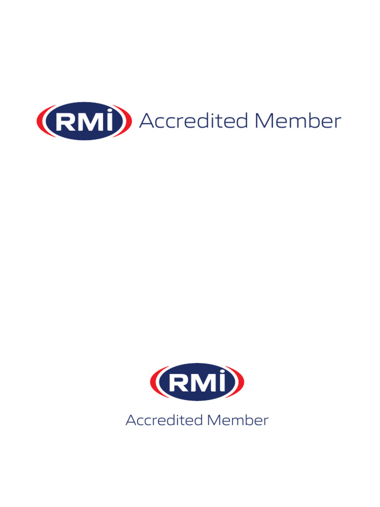 RMI Accredited Member Logos - Cmyk | PDF