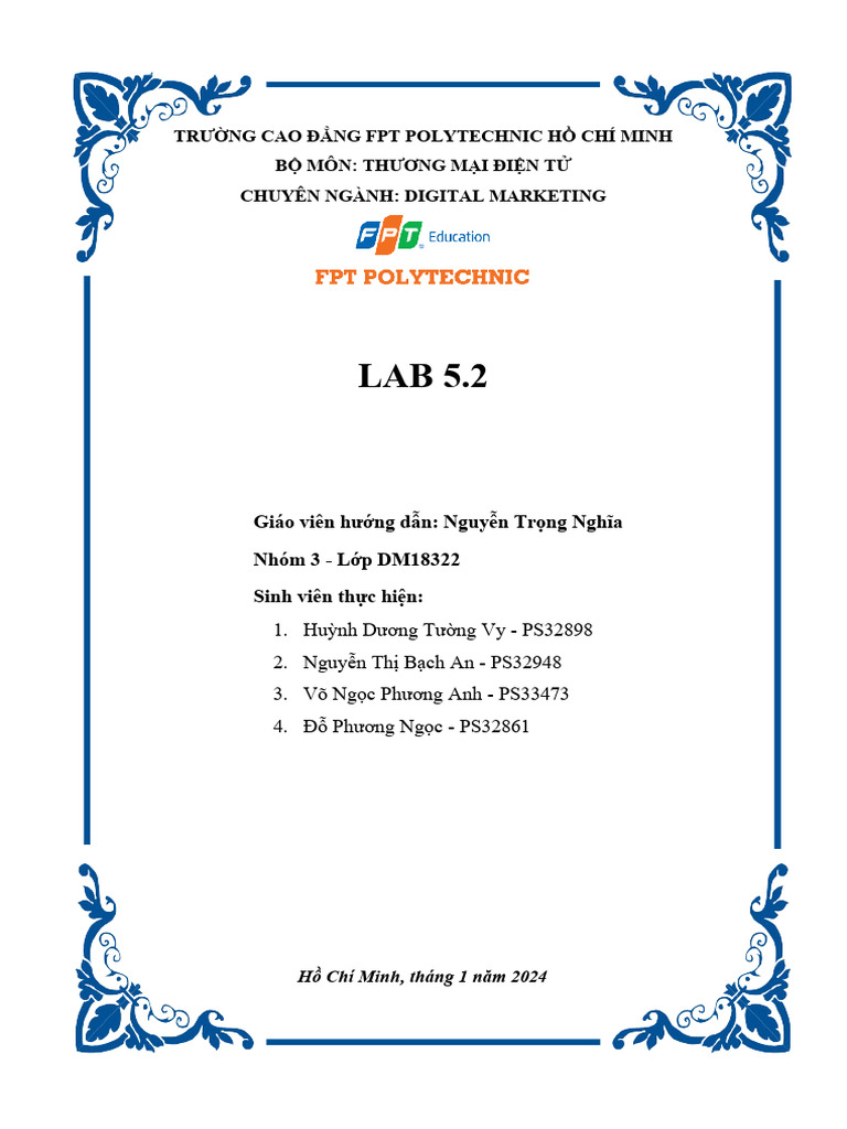 Nhom 3 - Lab 5.2 | PDF