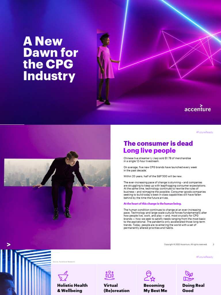 Accenture - New Dawn For CPG 2023 | PDF | Sustainability | Brand